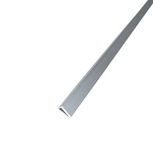 Listwa wykończeniowa Vox/Vilo srebrna do paneli SPC 2,7m | Ecoplast