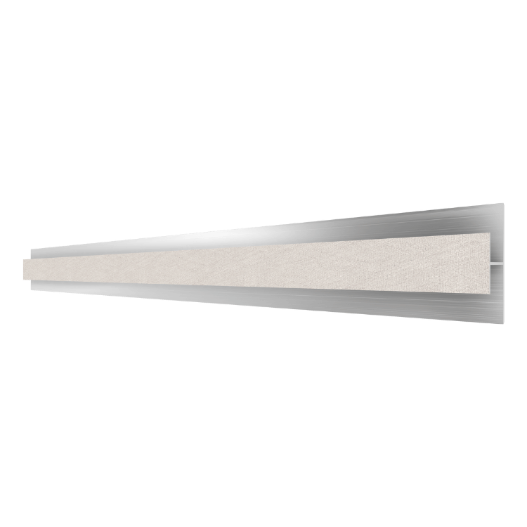 STRAMA PANELS - Listwa łącząca "H" aluminiowa ME Twill Cream / 2m ECOPLAST