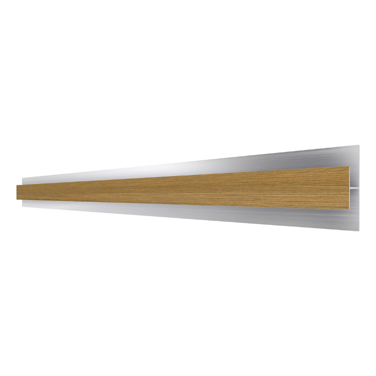STRAMA PANELS - Listwa wykończeniowa "J" aluminiowa Grandson OAK / 2m ...
